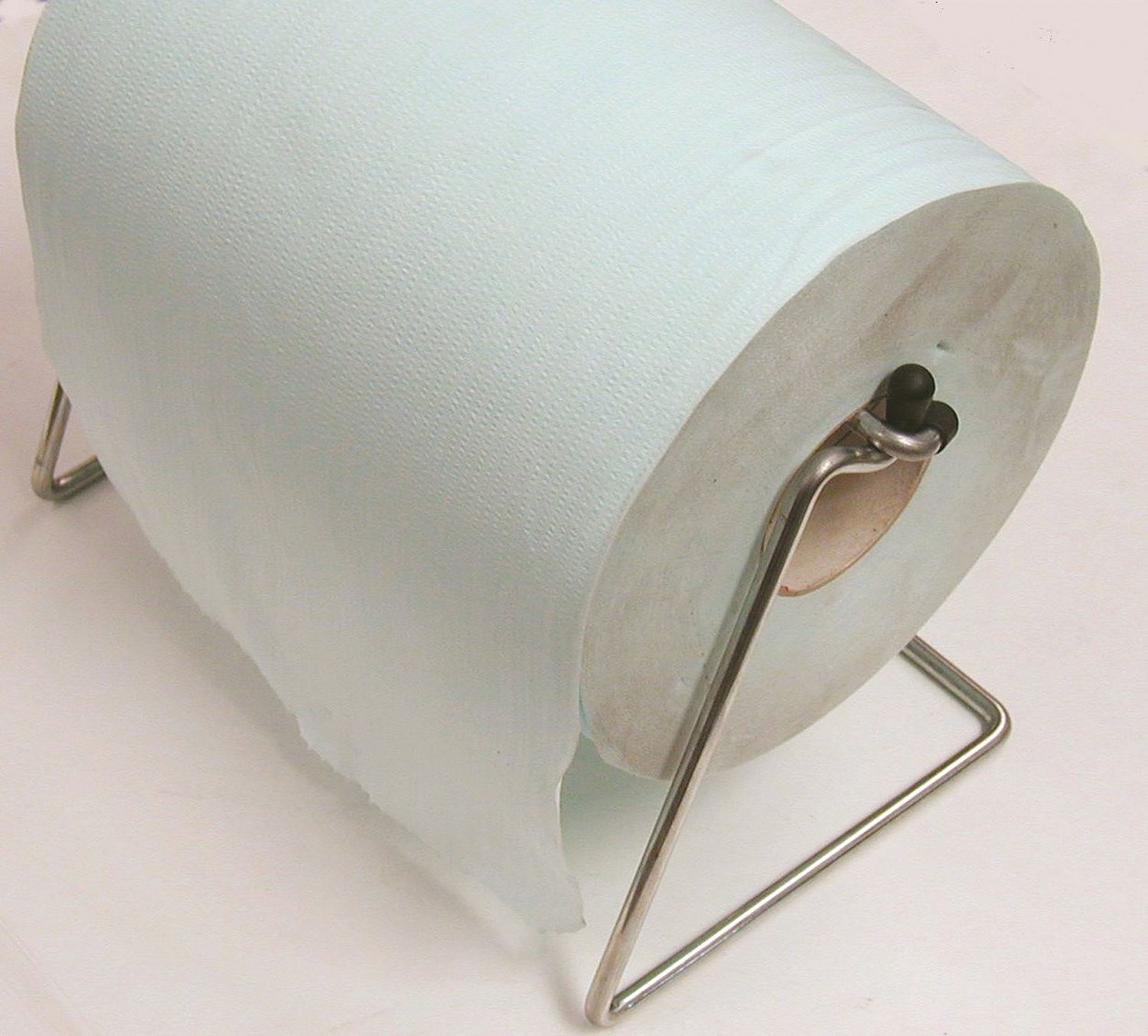 Paper roll desk holder